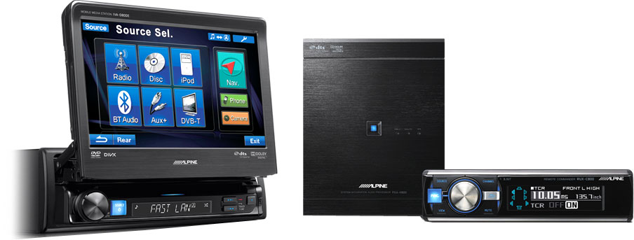 Новая линейка соревновательного класса от Alpine - IVA-D800R, PXA-H800 ...