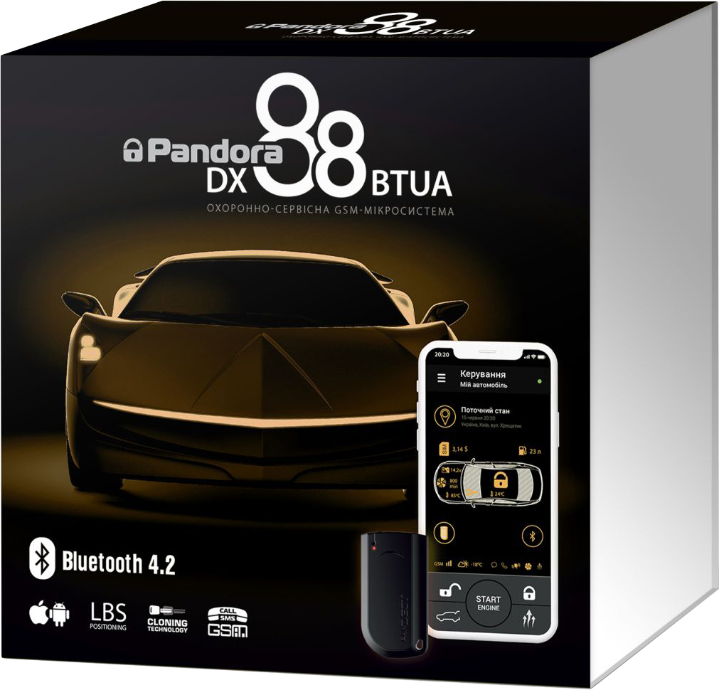 Pandora DX88BTUA купити в Україні • Вінавто інтернет-магазин