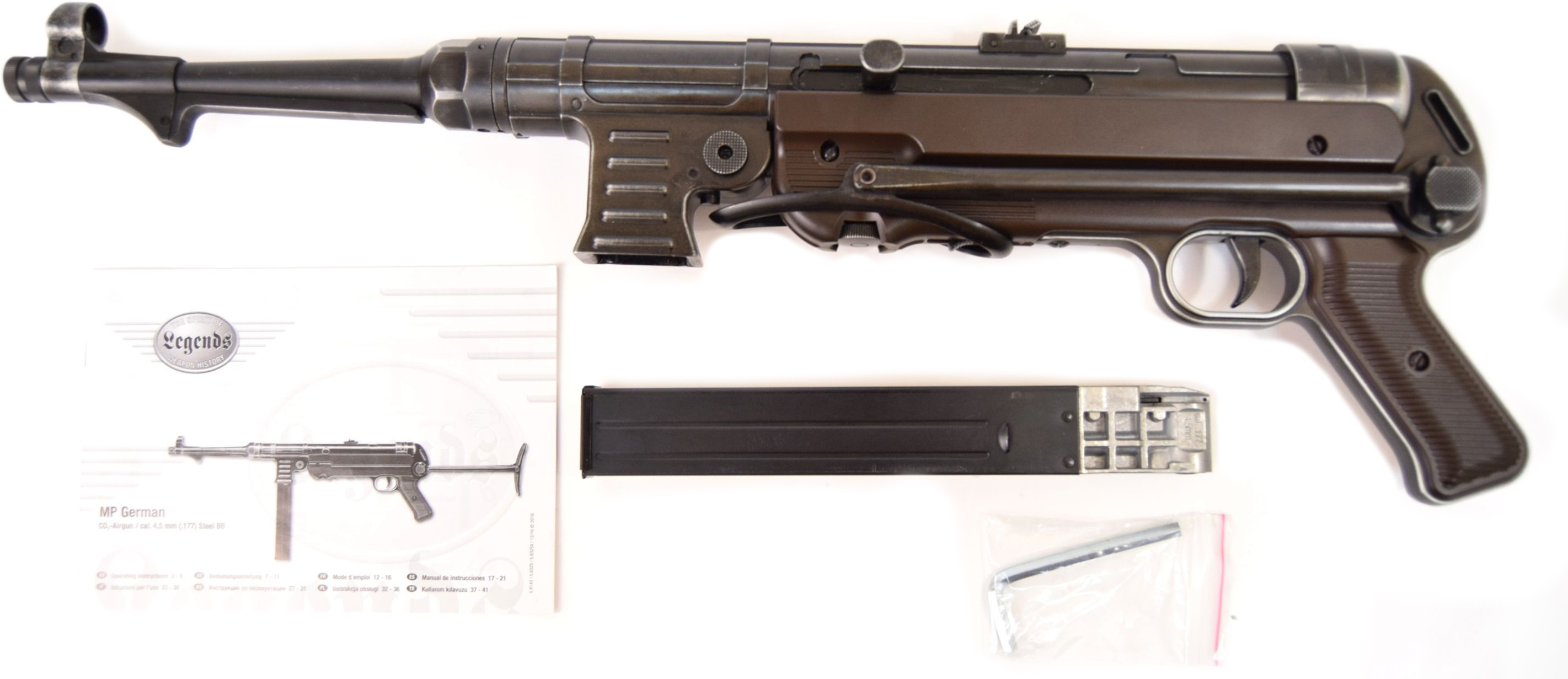 Umarex Legends MP40 Blowback 4,5мм Full Auto (5.8325X) купить в Украине ...