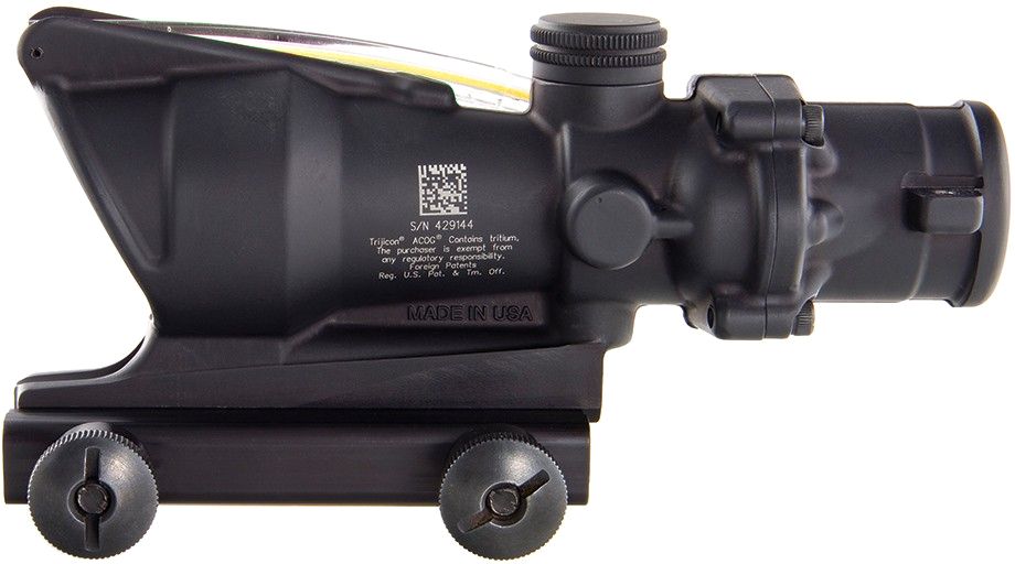 Trijicon ACOG 4x32 BAC Dual illum Amber Chevron .223/5.56 BDC (TA31F-A ...