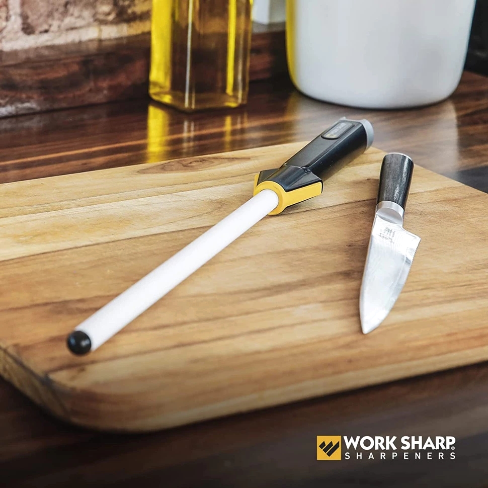 Work Sharp Ceramic Kitchen Honing Rod WSKTNCHR-I купить в Украине • Винавто интернет-магазин
