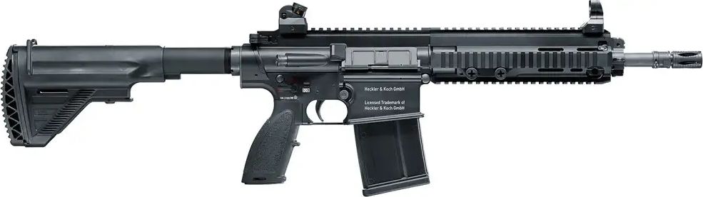 Umarex Heckler&Koch HK417 D Gas 6mm Black (2.5985X) купить в Украине • Винавто интернет-магазин