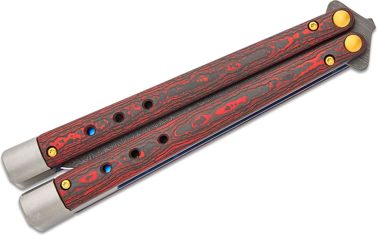 Benchmade Necron Limited balisong weehawk dama lava flow fat carbon (99 ...