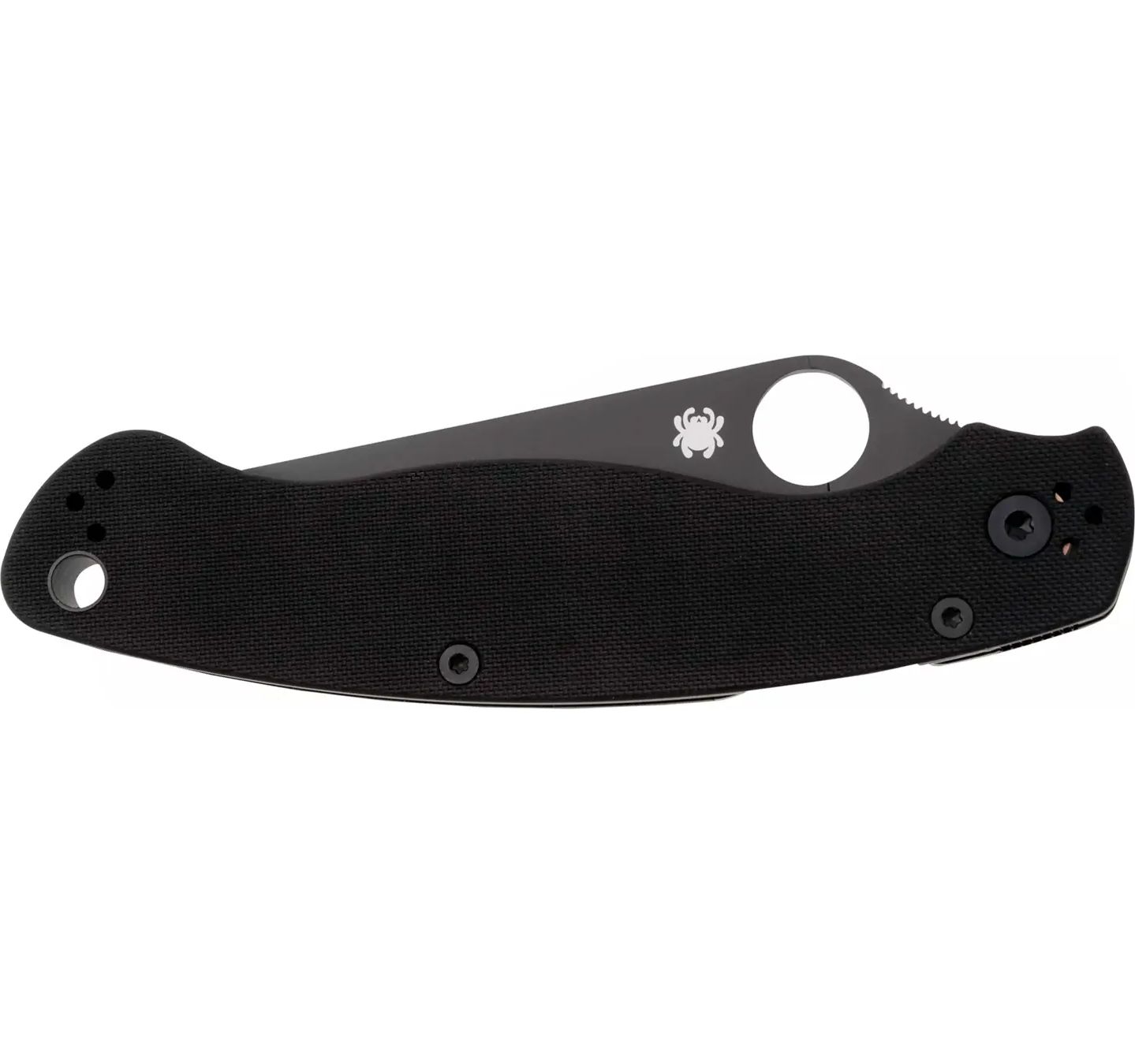 Spyderco Military 2 Black Blade Serrated купить в Украине • Винавто ...