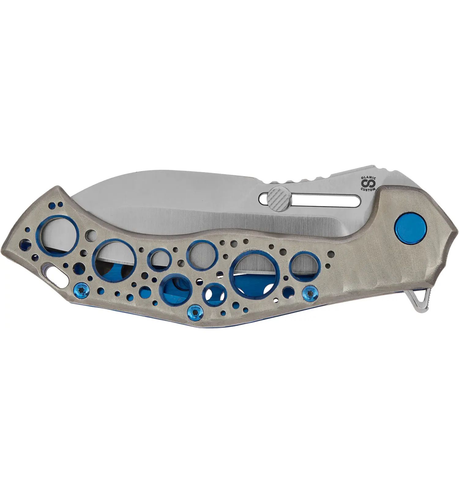 Olamic Soloist Scout Sheepsfoot M390 Titanium Acid Rain Grey купить в ...