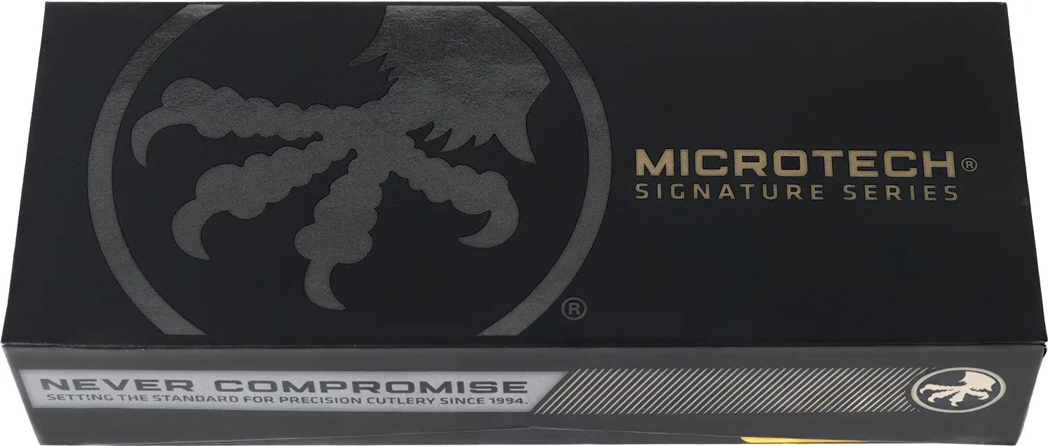 Microtech Marfione Select Glykon Bayonet Blued Baker Forge Coppermai ...