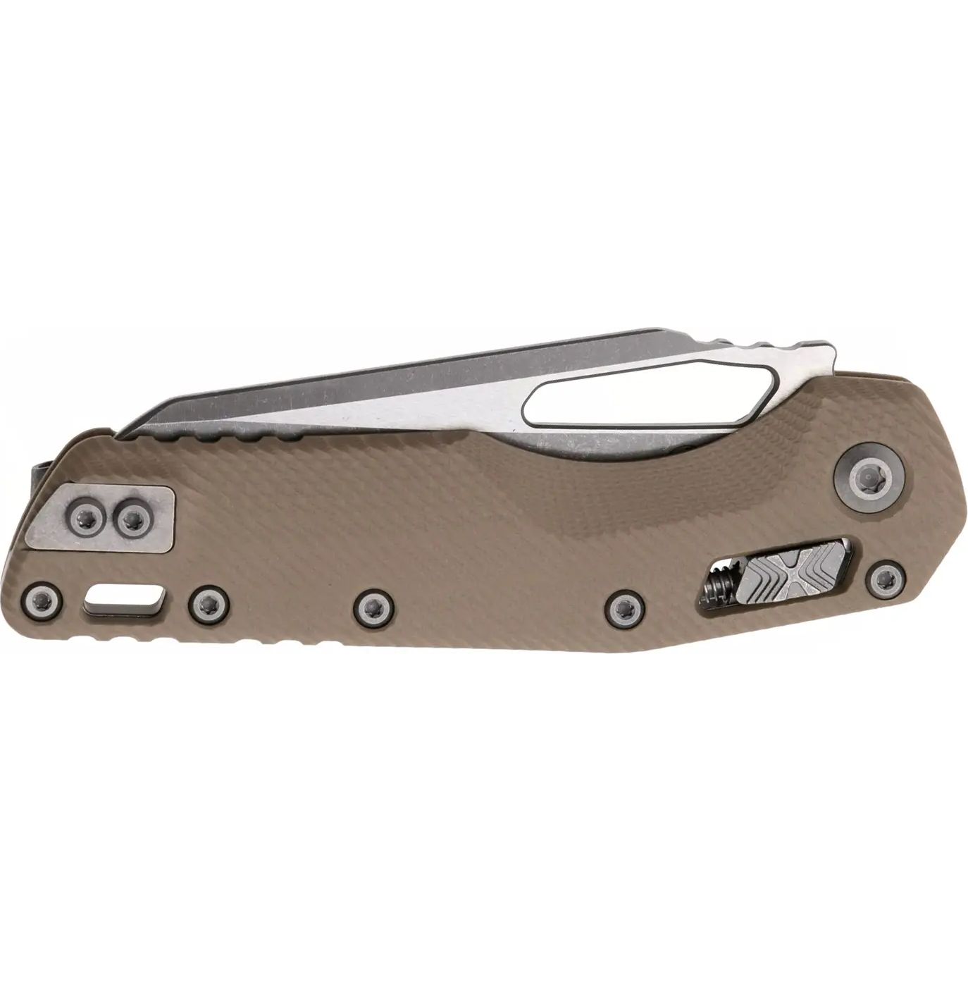 Microtech MSI Single Edge Fluted Apocalyptic Partial FS Tan (210 ...