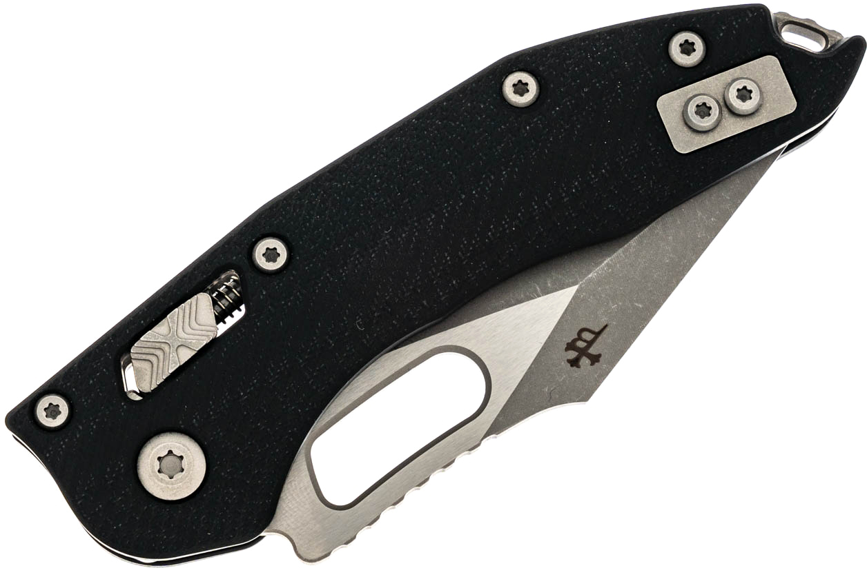 Microtech Stitch Ram Lock Fluted Apoc G10 Black (169RL-10APFLGTBK ...